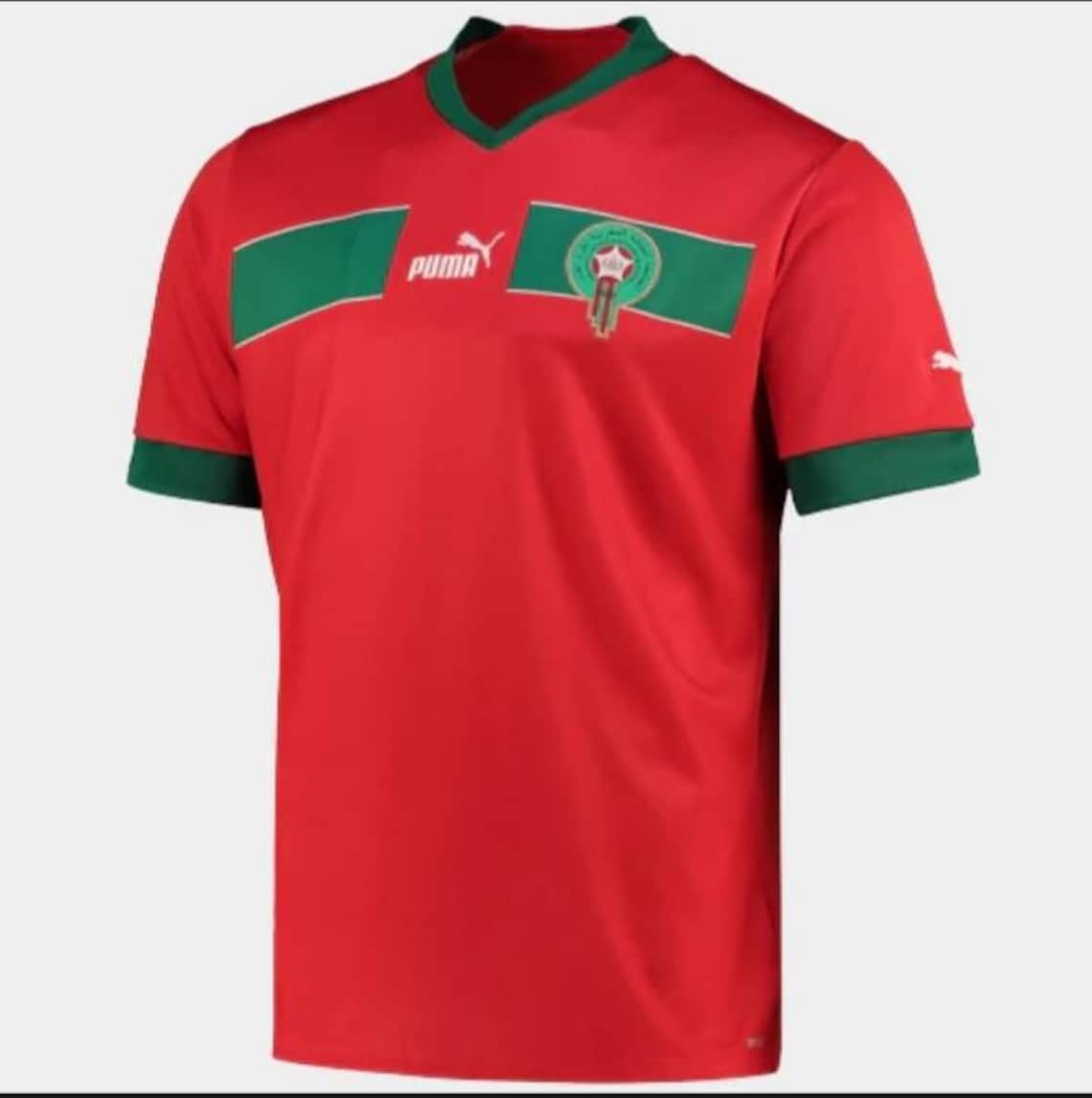 Pack: Rouge Blanc. Moroccan Football T-shirt Morocco - Etsy
