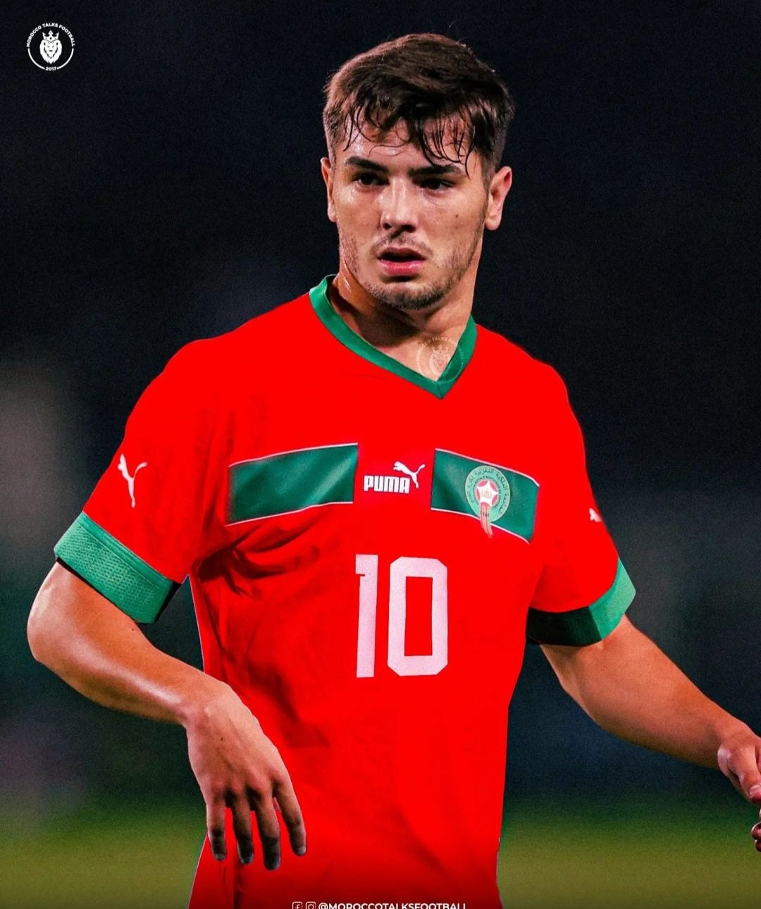 Brahim Diaz Moroccan Football T-shirt Morocco National Football Team ...