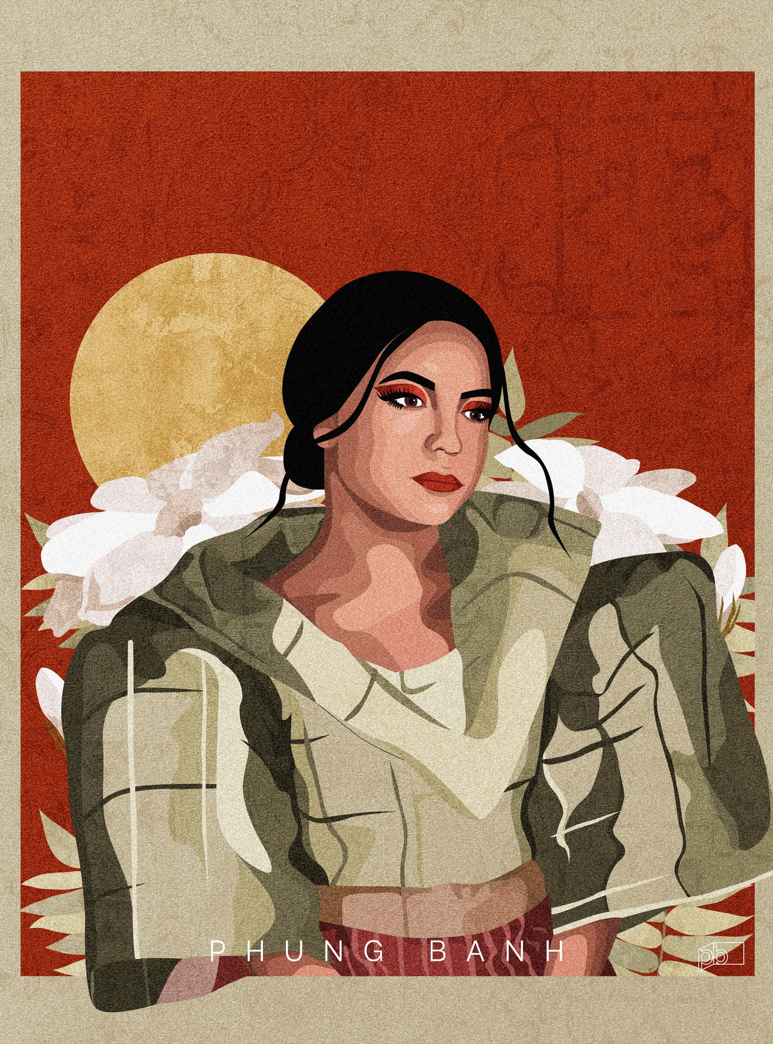 Filipino Art Print Asian Woman Illustration Culture | Etsy