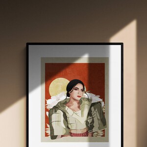 Filipino Art Print, Asian Woman Illustration, Culture Celebration Art ...