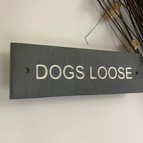 Dogs Loose Sign - Etsy UK