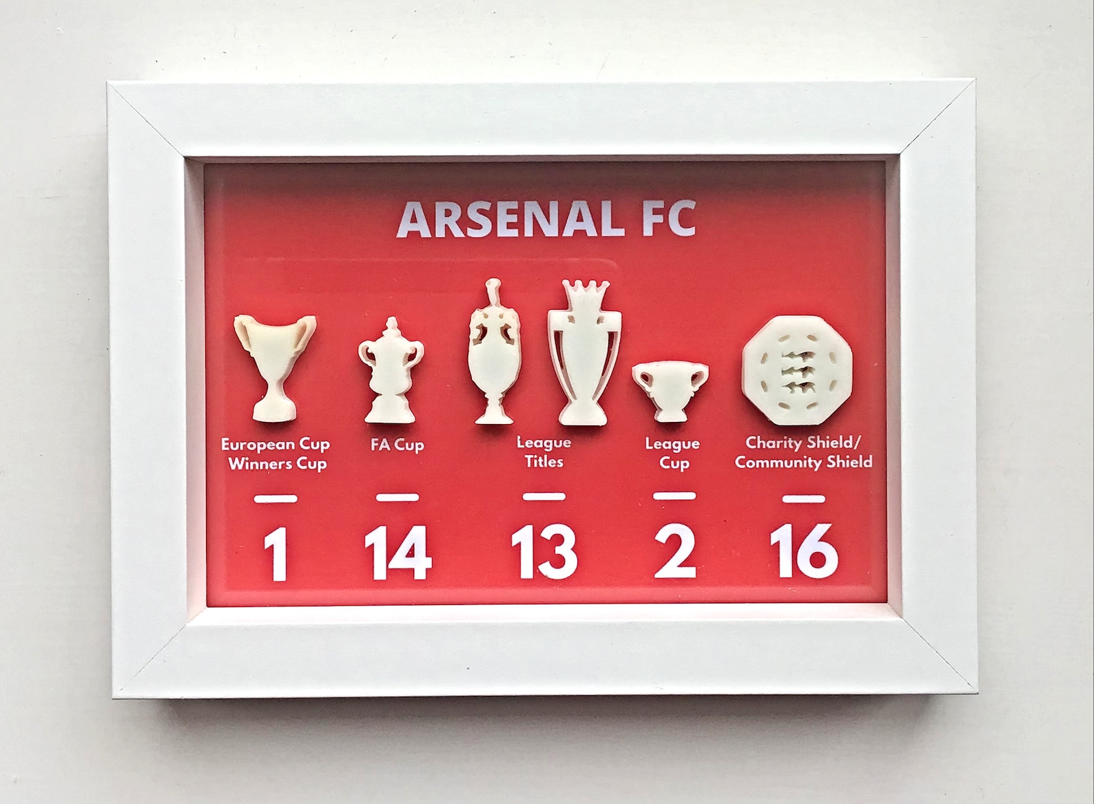 Arsenal Fc hand made gift | Etsy