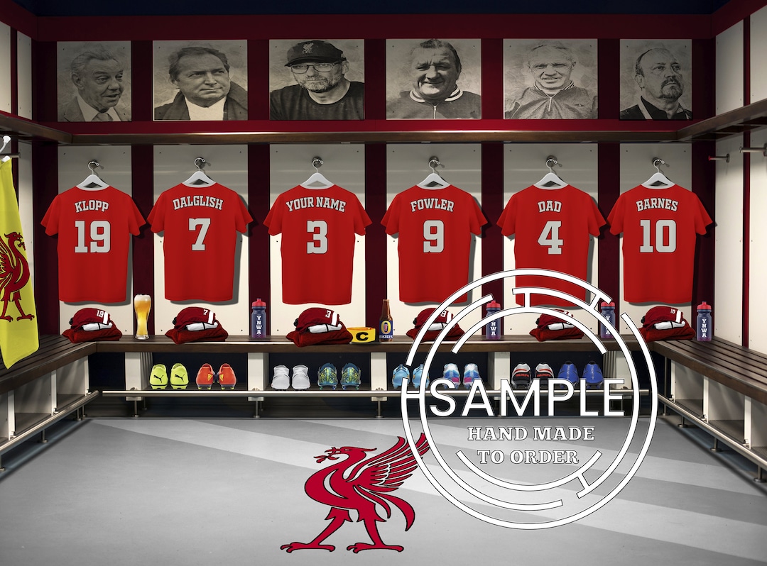 Liverpool FC Fan Room Fan Art Unique Personalised Gift - Etsy Ireland