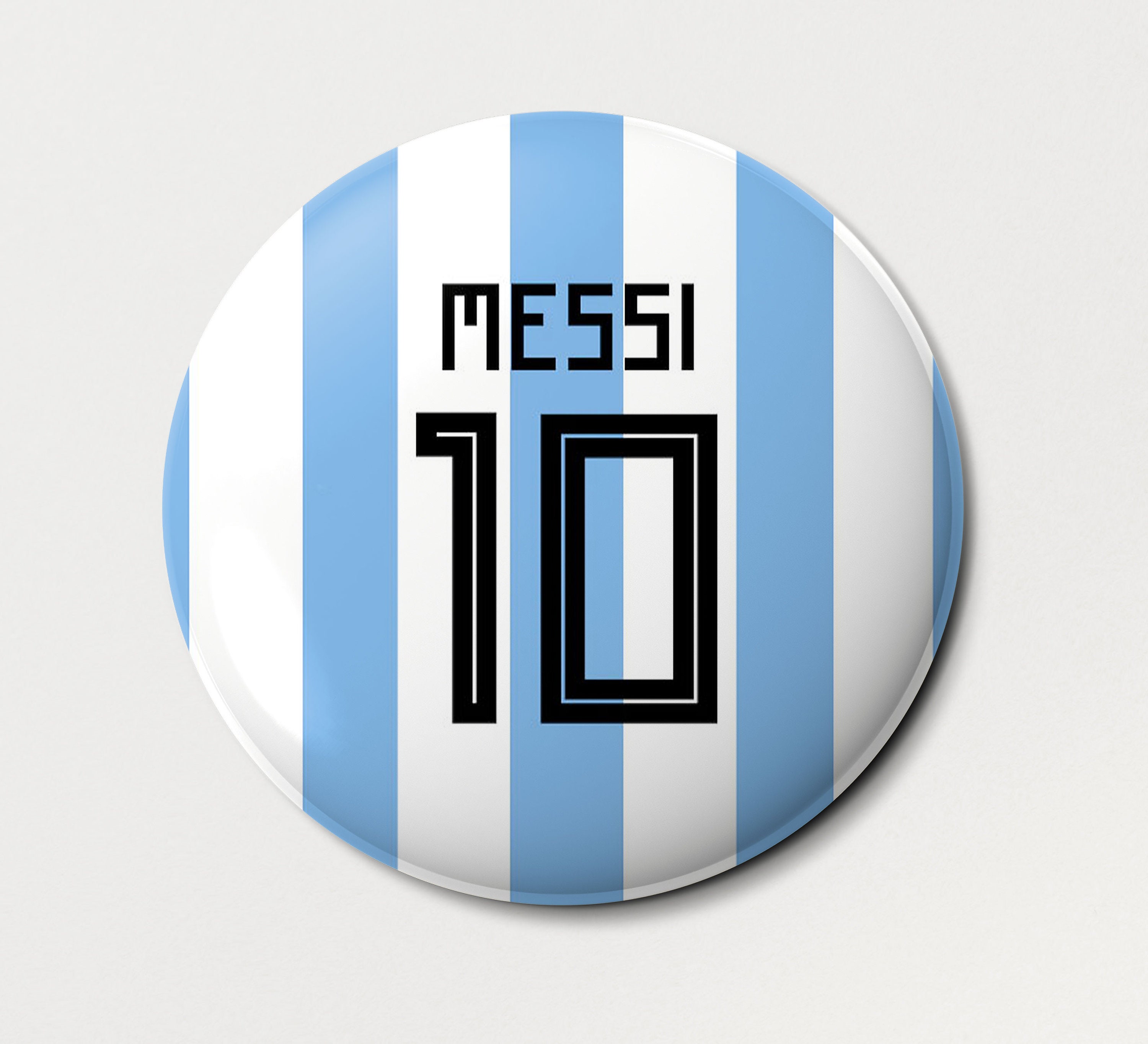 Lionel Messi Pin Badge Custom for Gift Football Pin for Birthdays Messi ...