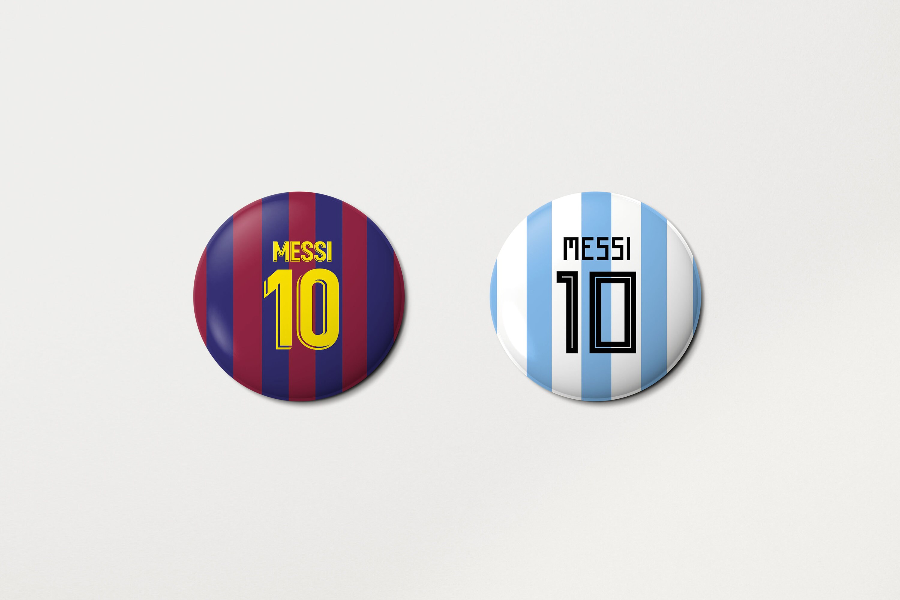 Lionel Messi Pin Badge Custom for Gift Football Pin for Birthdays Messi ...