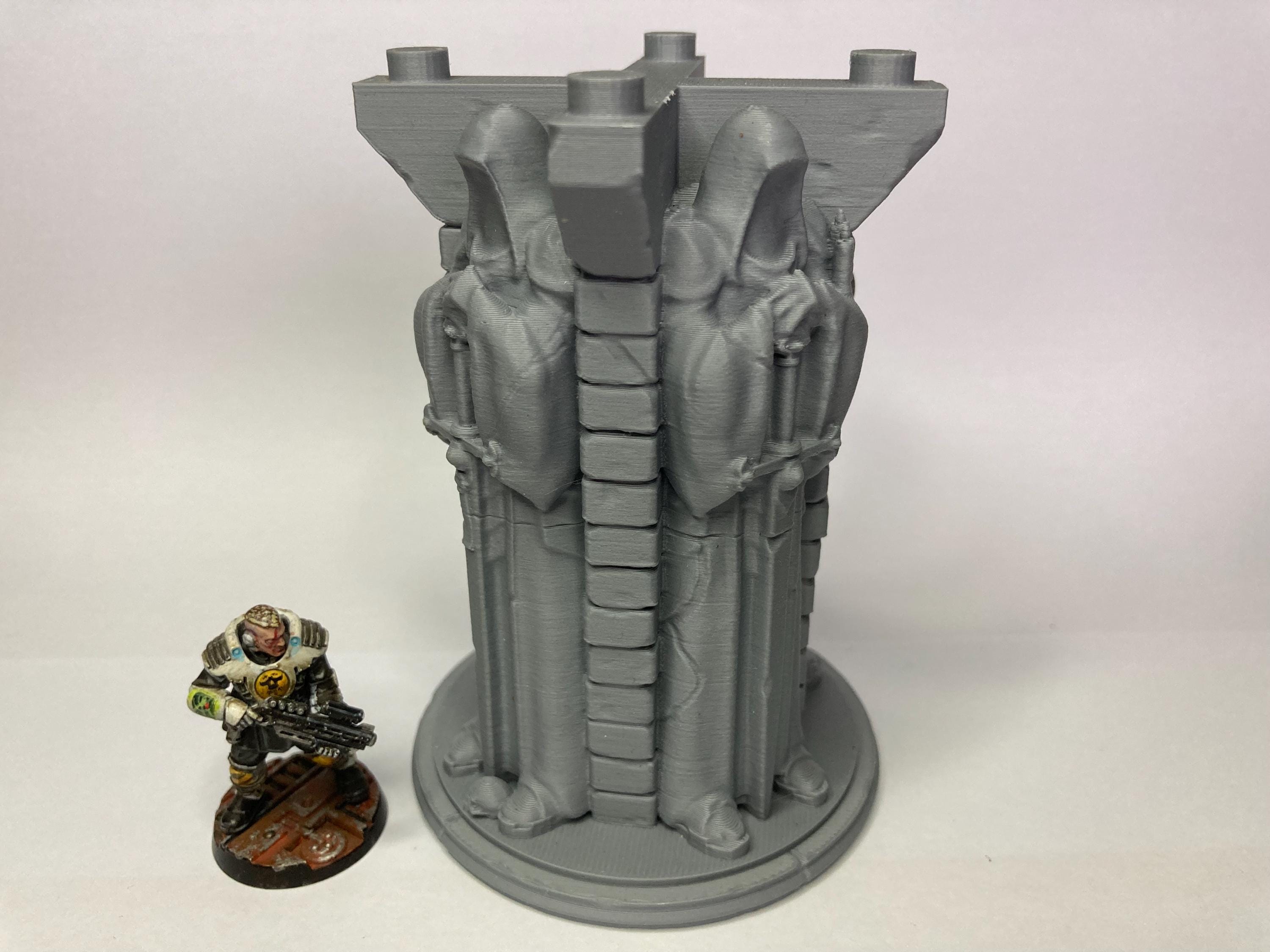 Grimdark Modular Pillar: Wargaming Terrain (28mm Scale) - Etsy