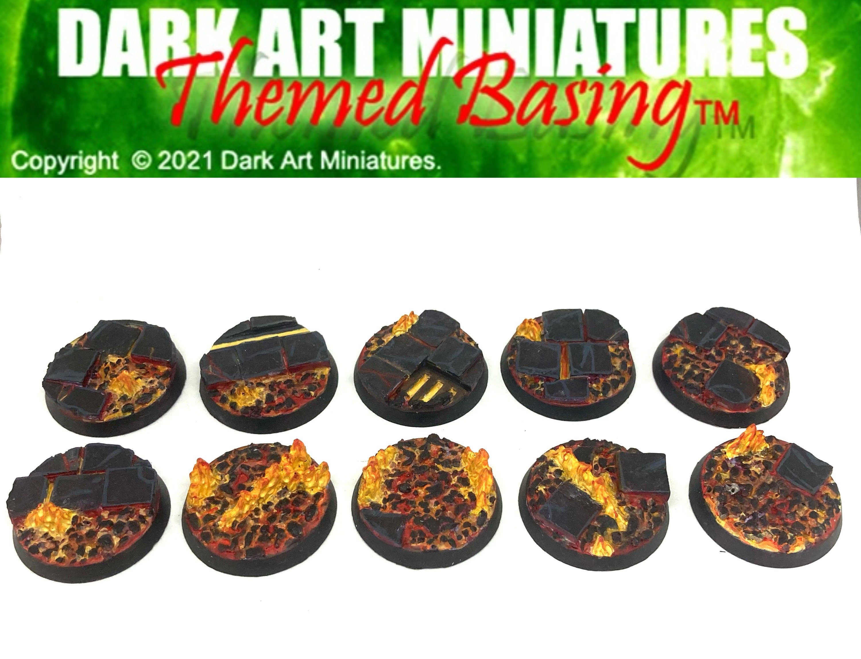 Fire Forge Resin Cast Wargaming Bases. - Etsy