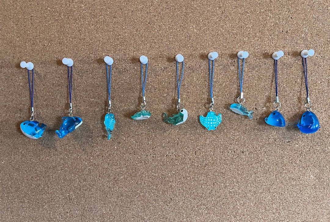 Sea Creature Phone/airpod/key/bag Charms | Sharks | Cute | Stingray ...