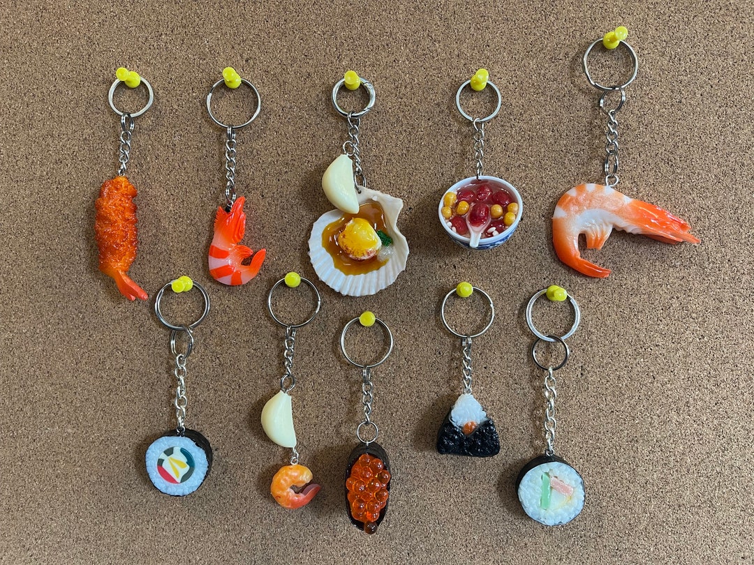 Life Size Sushi Keyrings | Asian Food | Accessories | Funky Accessories ...