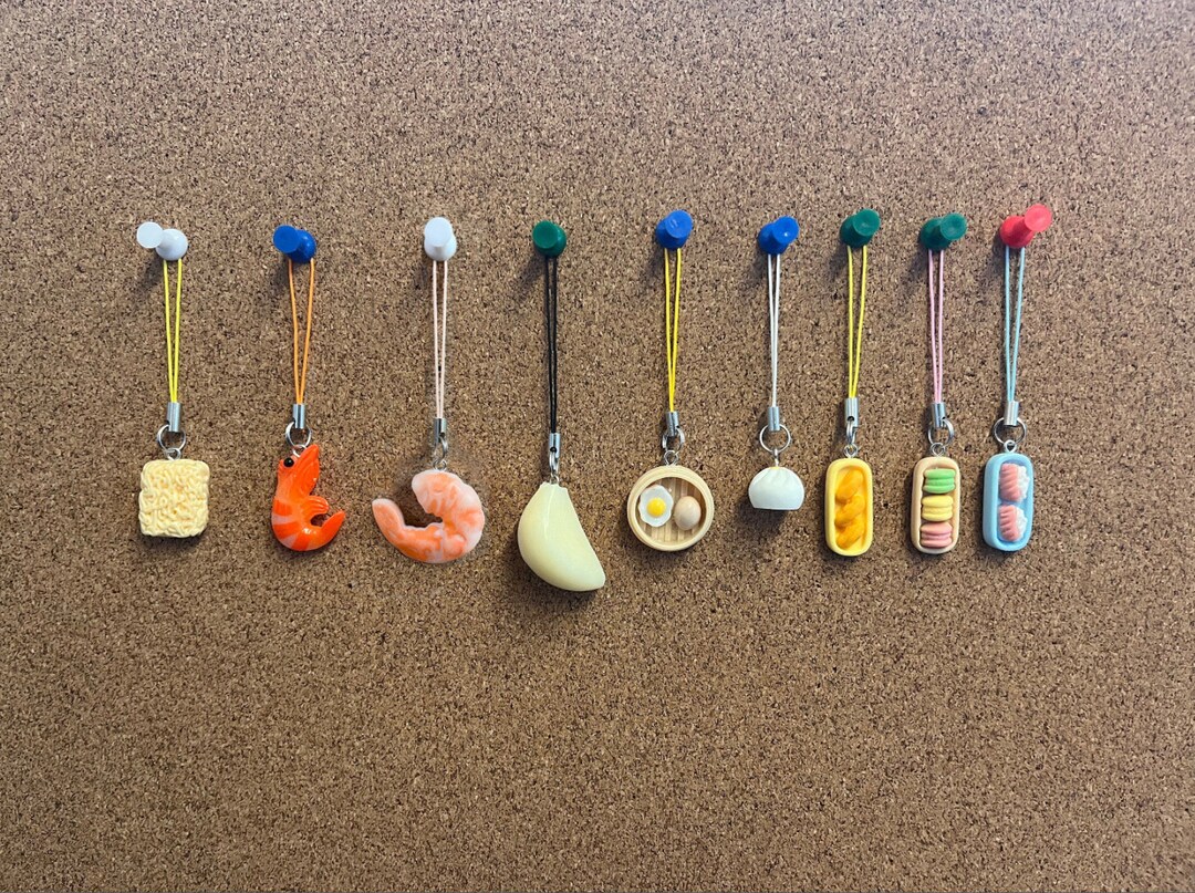 Sushi Inspired Phone/airpod/bag/key Charms | Garlic | Shrimp | Prawn ...