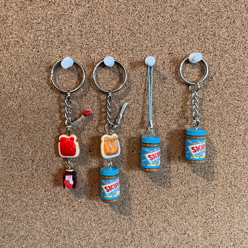 Pbj Keychains - Etsy