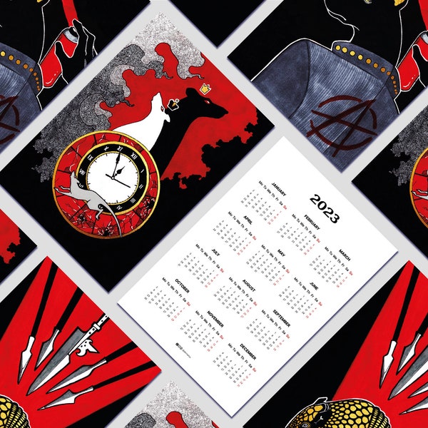 Pocket Calendar - Etsy UK