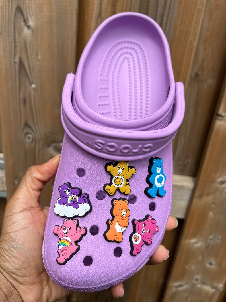 Cartoon Bear Clog Charms | Care Clog Charms | Kid Croc Clog Shoe Charms ...