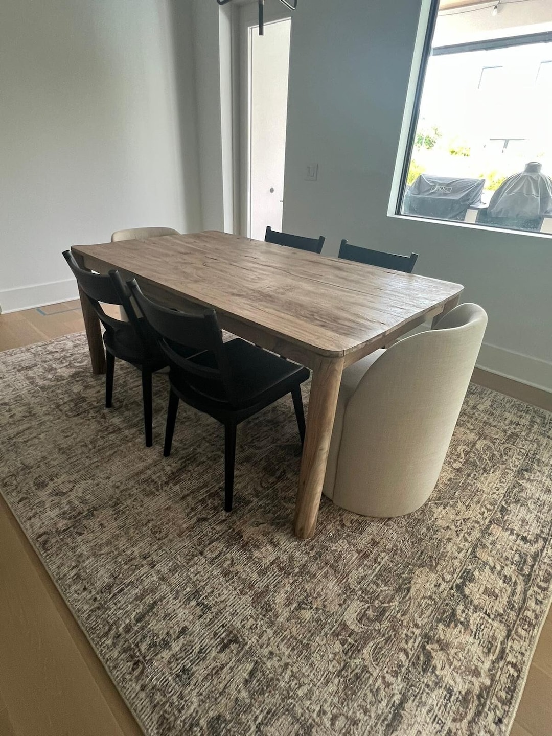 Live Edge Dining Table - Walnut Solid Wood Table | Live Edge Dining ...