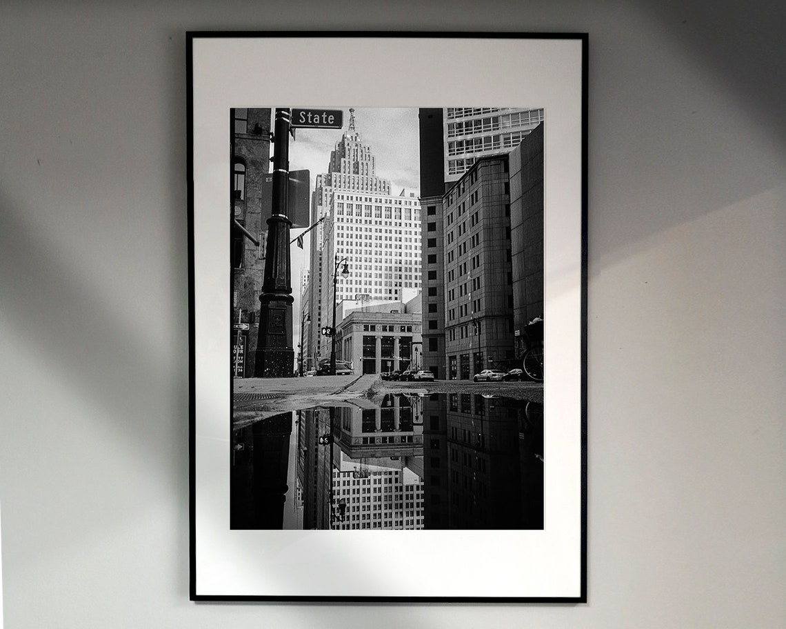 Detroit Wall Art, Detroit Set of 3 Posters, Framed Wall Art, Detroit ...