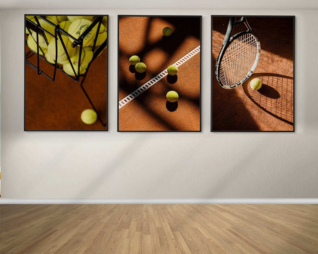 Tennis Set of 3 Posters, Tennis Wall Art, Tennis Prints, Framed Wall ...