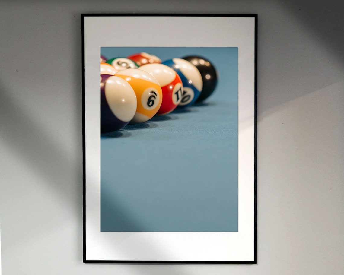 Billiards Set of 3 Posters, Billiards Wall Art, Billiards Prints ...