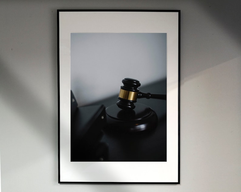 Justice Set of 3 Posters, Justice Wall Art, Framed Wall Art, Lady ...