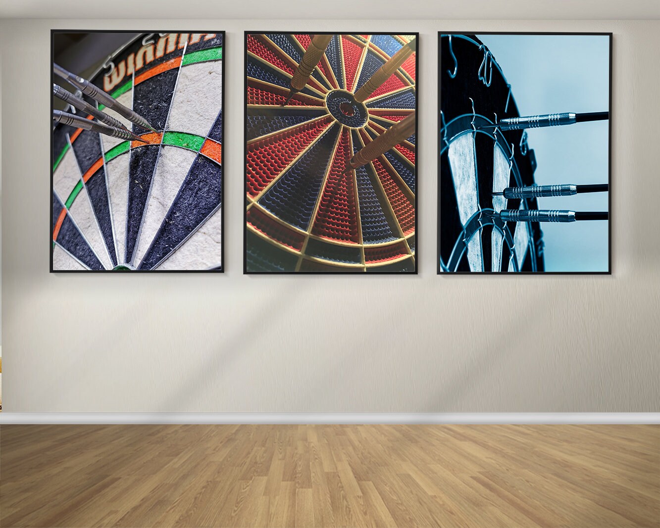 Darts Set of 3 Posters, Darts Wall Art, Darts Prints, Darts Gifts ...