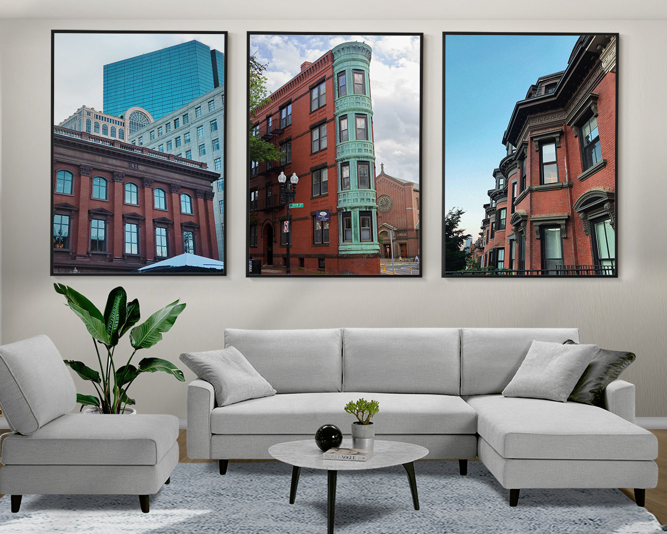 Boston Wall Art, Boston Set of 3 Posters, Boston Downtown, Boston ...