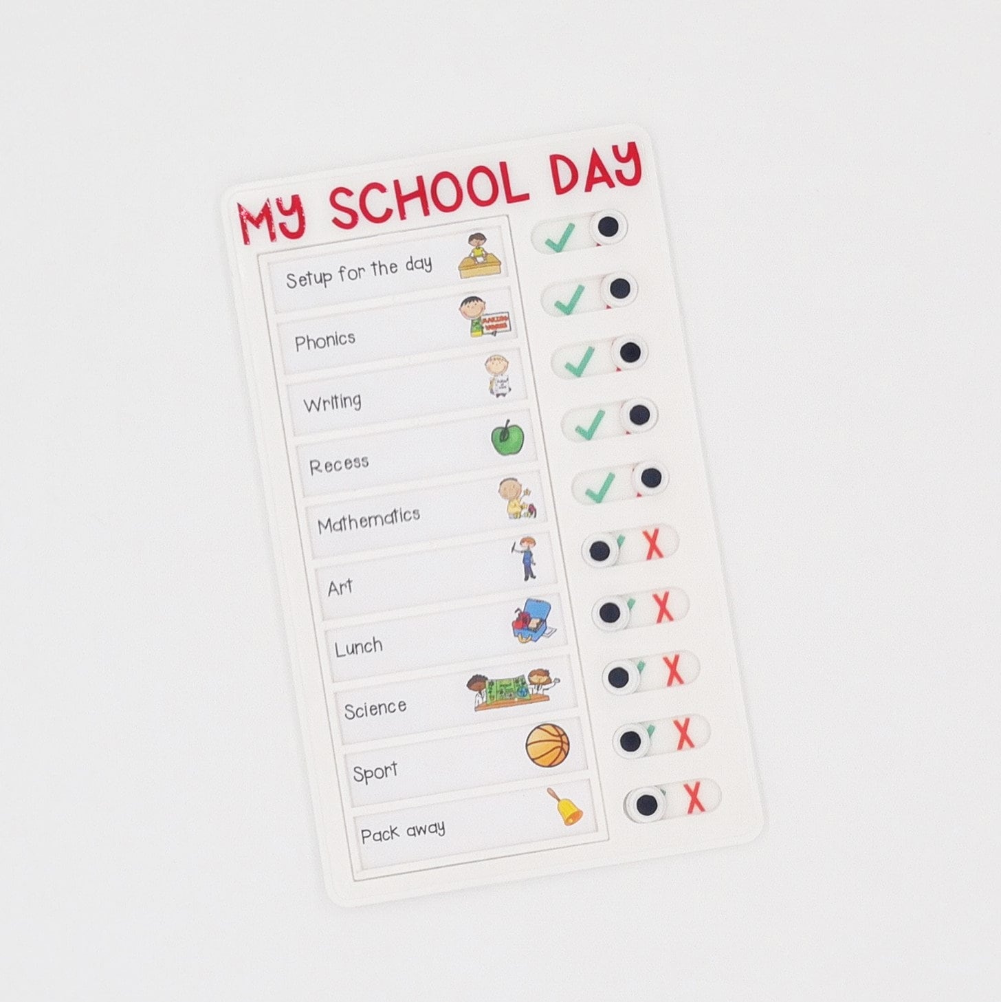 My Self Regulation Checklist Customised Calm Down Chart - Etsy Australia