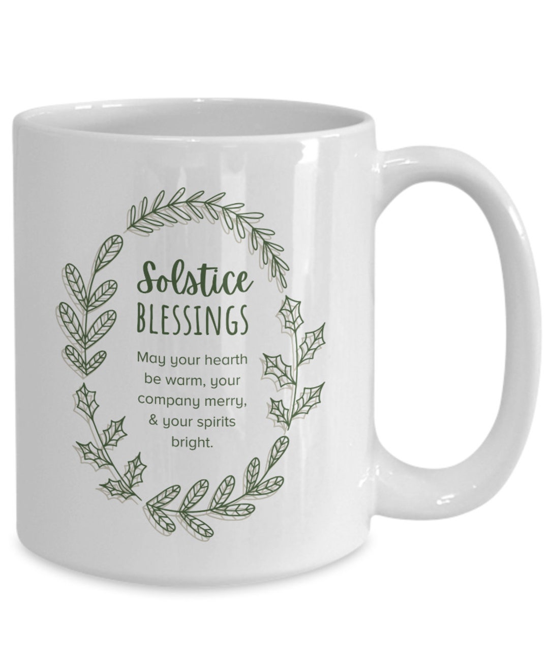 Winter Solstice Mug, Winter Solstice Decor Winter Solstice Decoration ...