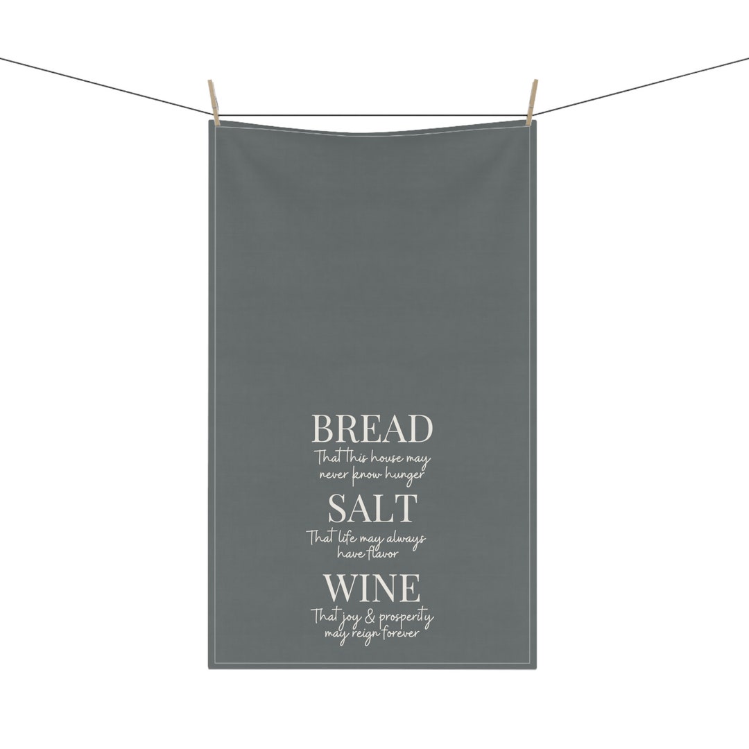 Bread Salt Wine Towel,house Blessing Gift Ideas,bread Salt Wine ...