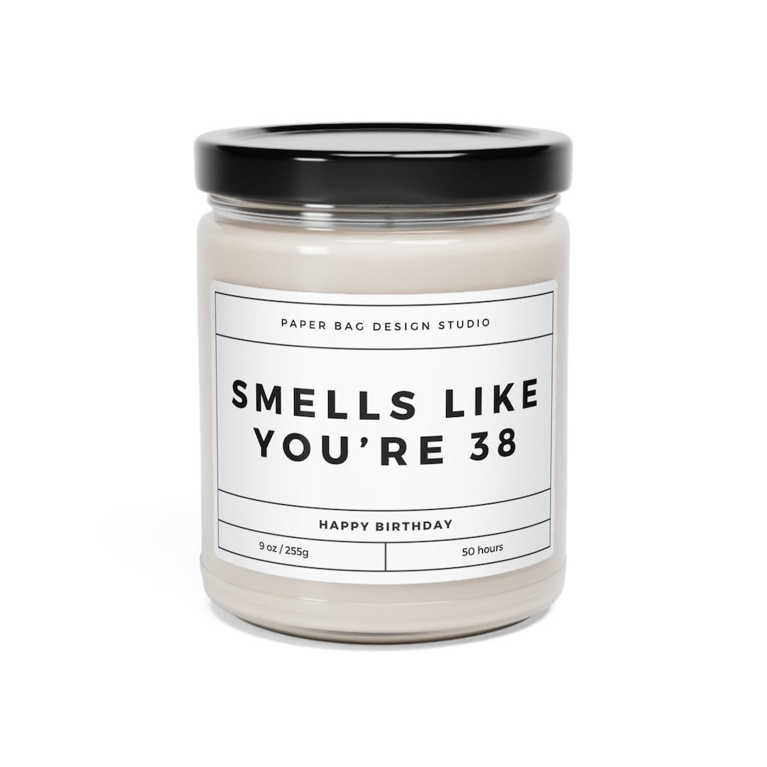 38th Birthday Candle, Happy Birthday Candle, Happy Birthday Candles ...