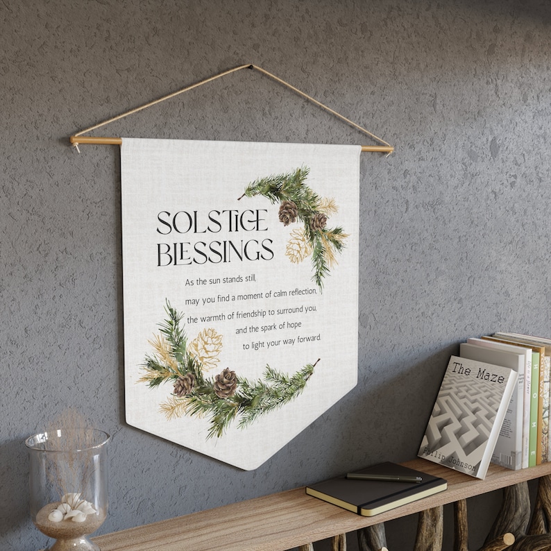 Winter Solstice Art, Winter Solstice Blessings, Winter Solstice Decor ...