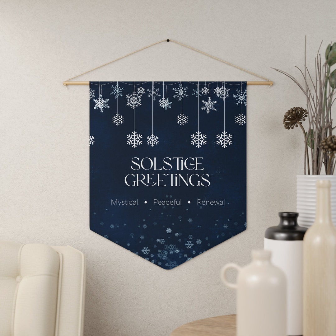 Winter Solstice Art, Winter Solstice Blessings, Winter Solstice Decor ...