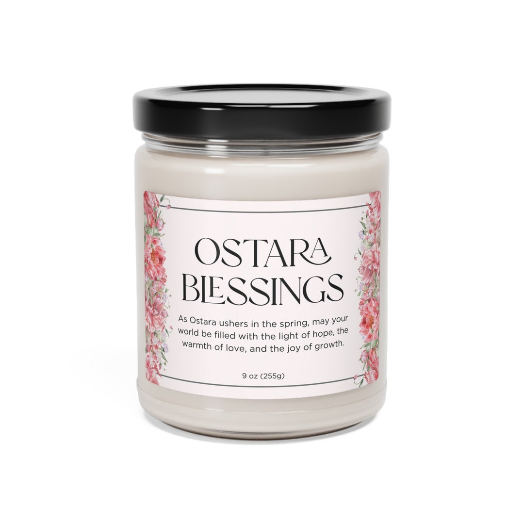 Ostara Blessings Candle, Ostara Decor, Ostara Decorations, Imbolic ...
