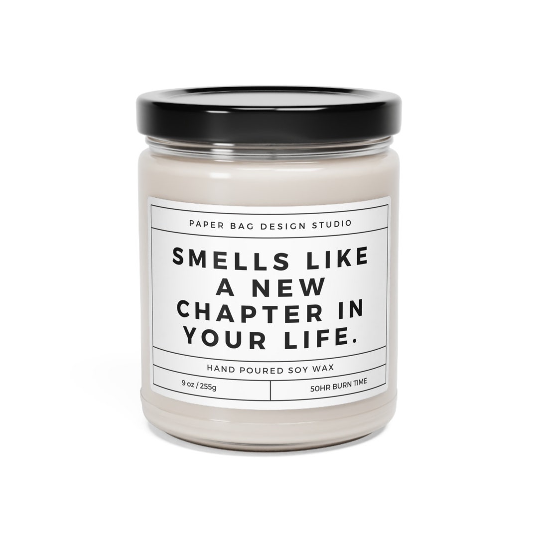Smells Like A New Chapter in Your Life Candle, Smells Like A Fresh ...