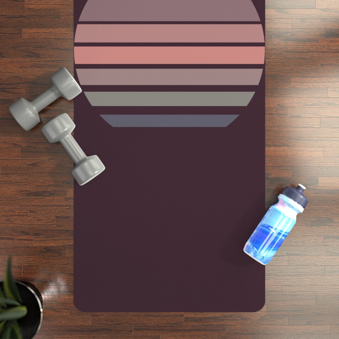 Purple Yoga Mat, Sun Yoga Mat, Yoga Mat for Teens, Full Length Yoga Mat ...