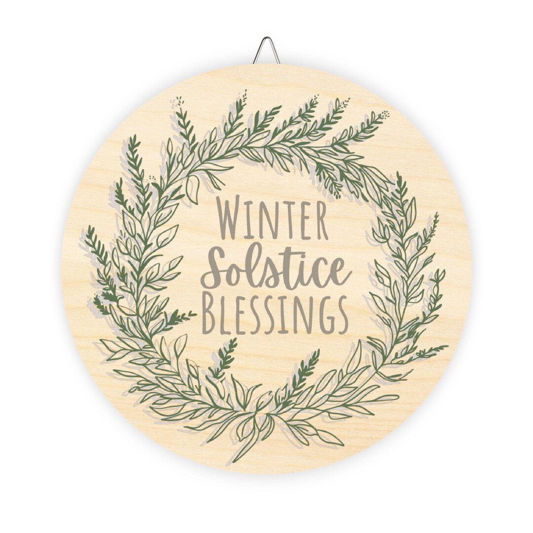 Winter Solstice Art, Winter Solstice Blessings, Winter Solstice Decor ...