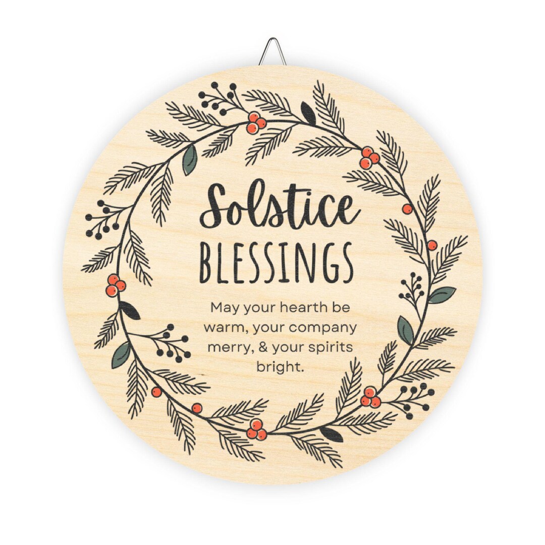 Winter Solstice Art, Winter Solstice Blessings, Winter Solstice Decor ...