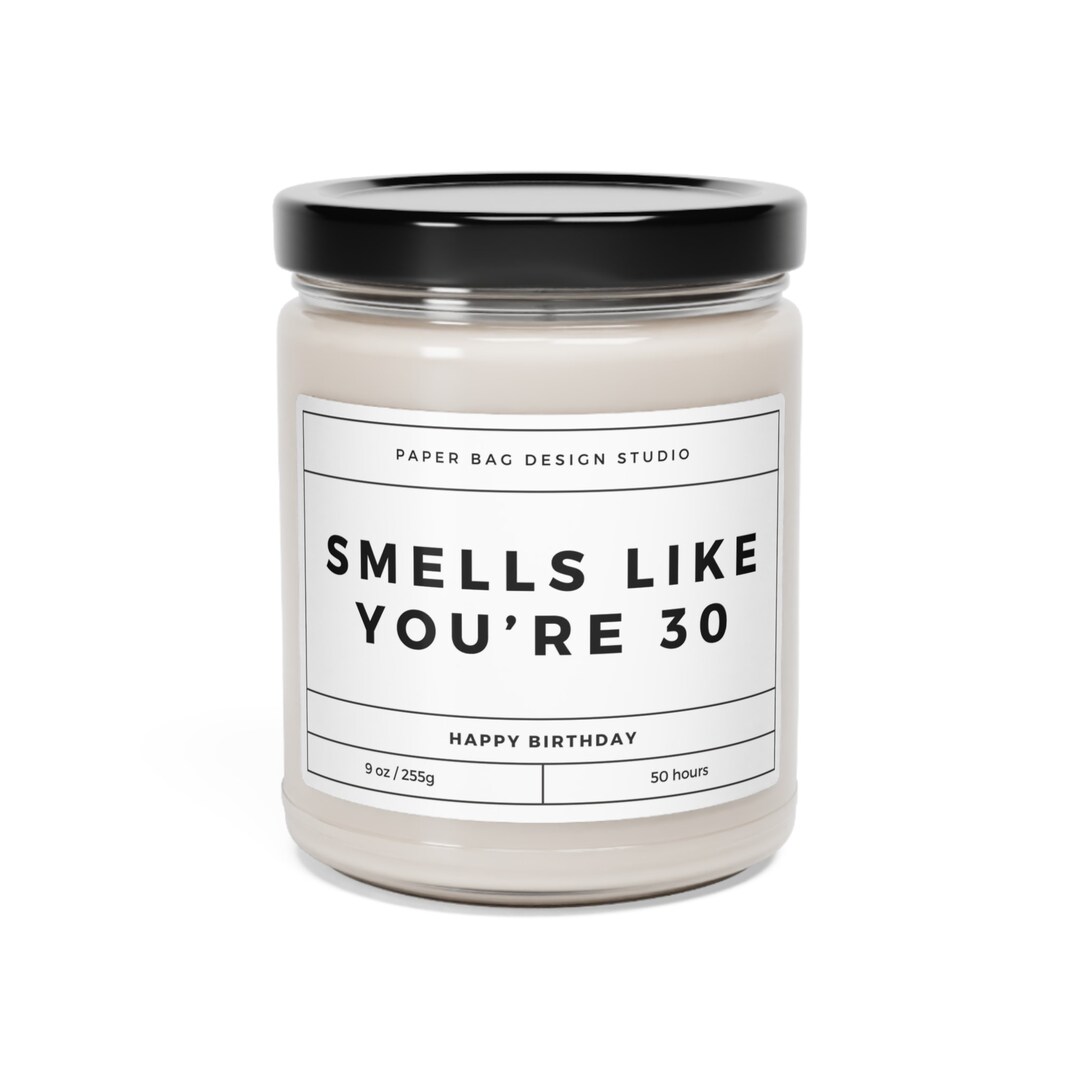 30th Birthday Candle, Happy Birthday Candle, Happy Birthday Candles ...