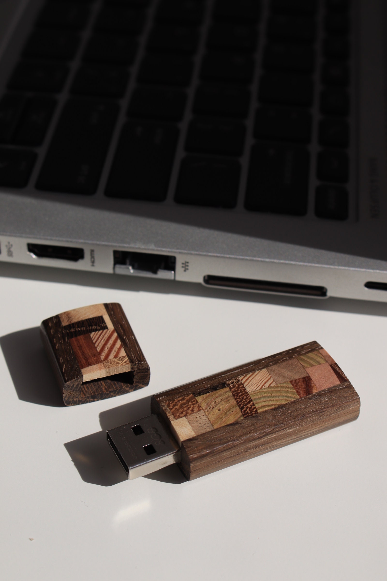 Wooden Pendrive 8 GB || Flash Drive || USB Stick || Gift for Client ...