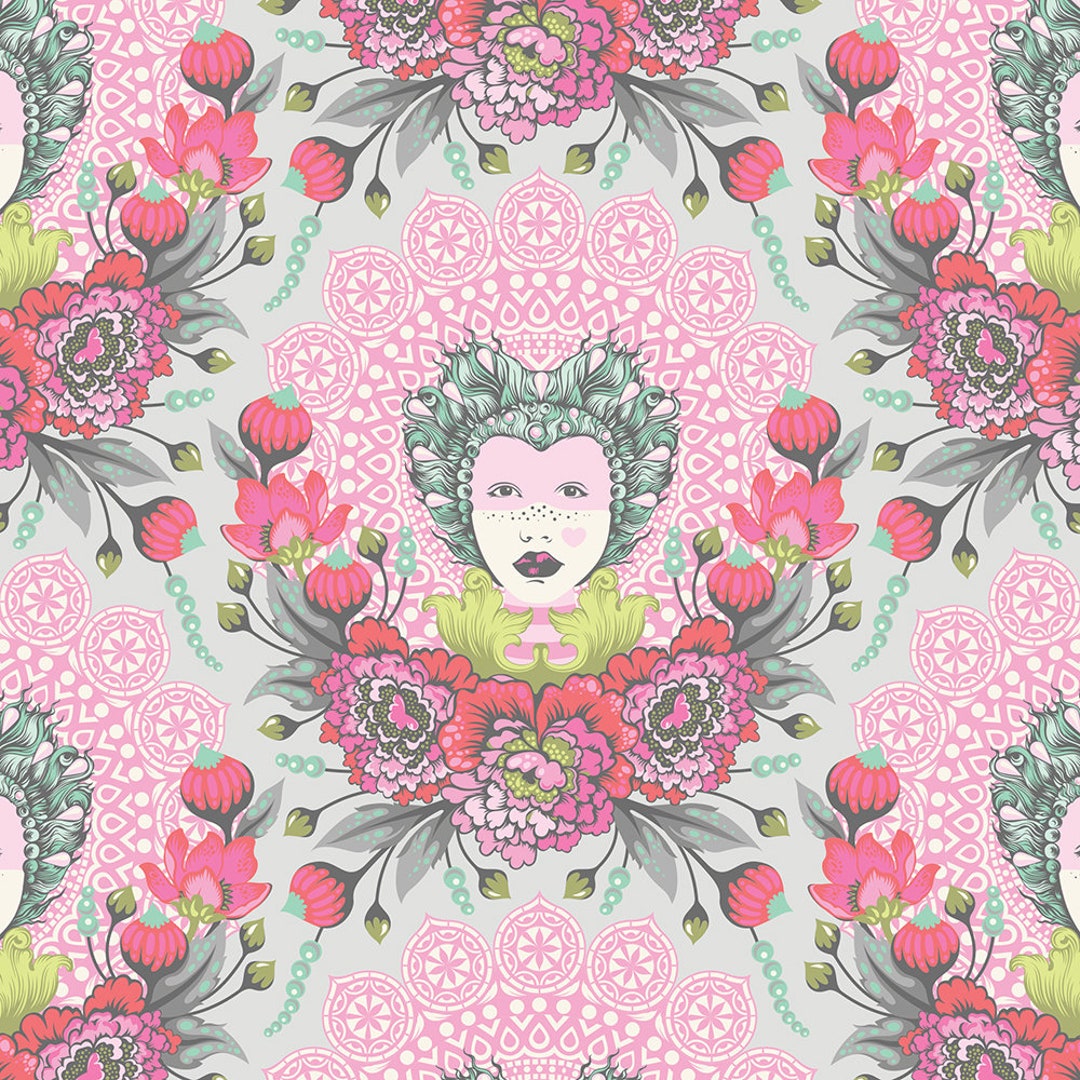 Tula Pink Elizabeth16th Century Selfie Tart by the FQ - Etsy