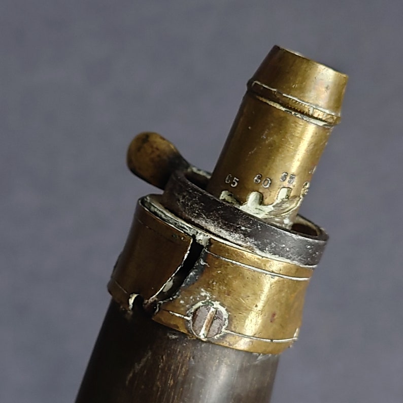 Antique Swedish Powder Horn Cow Horn Brass Fittings and Valve - Etsy