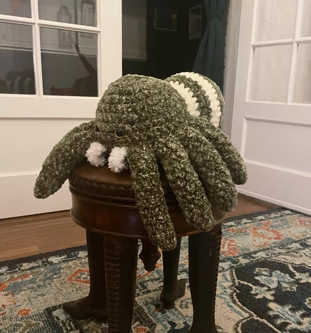 CUSTOM Jumbo Spider Plush Soft, Cuddly, Lovable Stuffed Animal Perfect ...