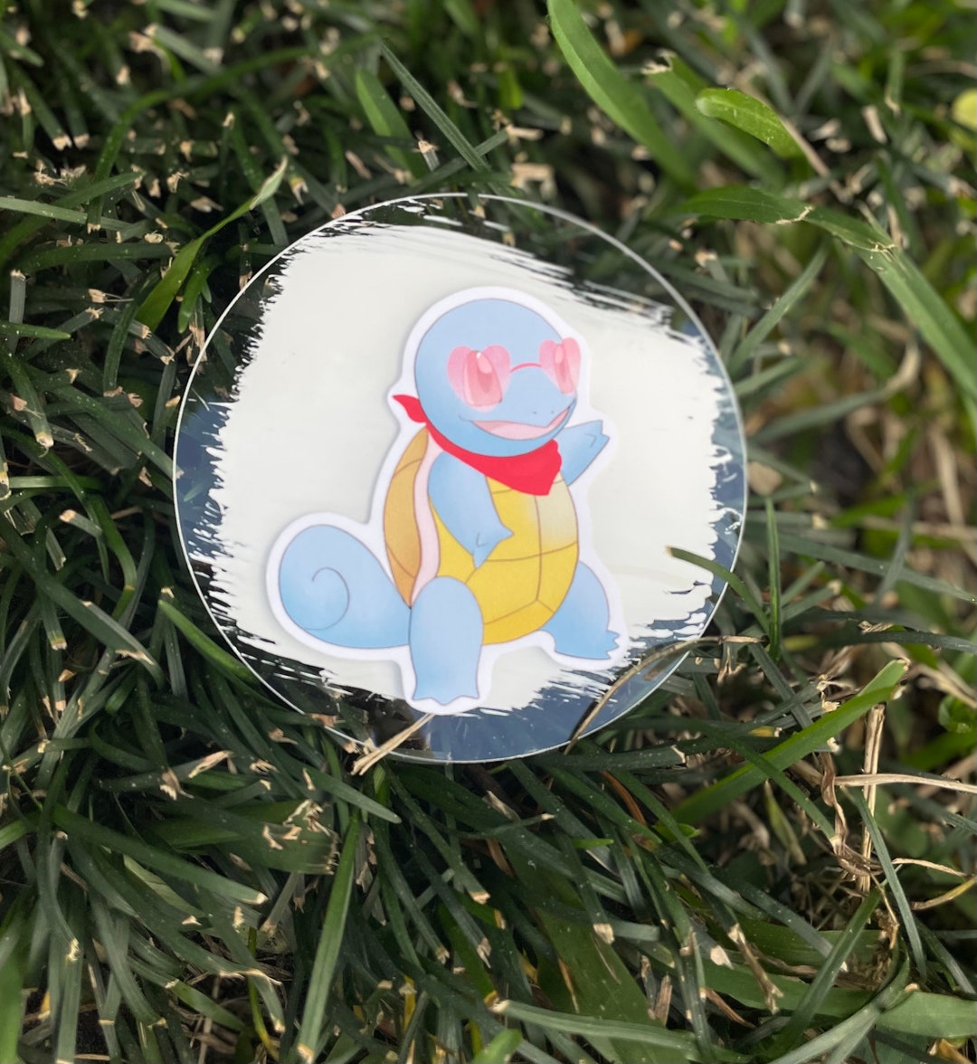 Squirtle Sticker Pokemon, Valentine's Day, Love Squirtle, Starter - Etsy