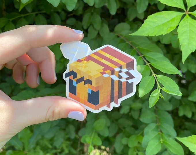 Minecraft Rainbow _jeb Sheep Holographic Sticker - Etsy