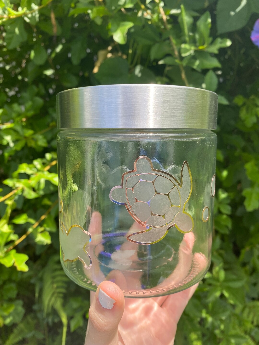 Marine Life Jar | Cosmetics, School Supplies, Bathroom Essentials ...