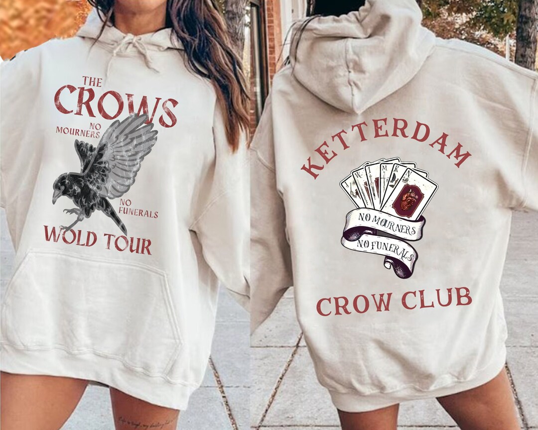 The Crow Club Hoodie Ketterdam Crow Club Sweatshirt Six of - Etsy