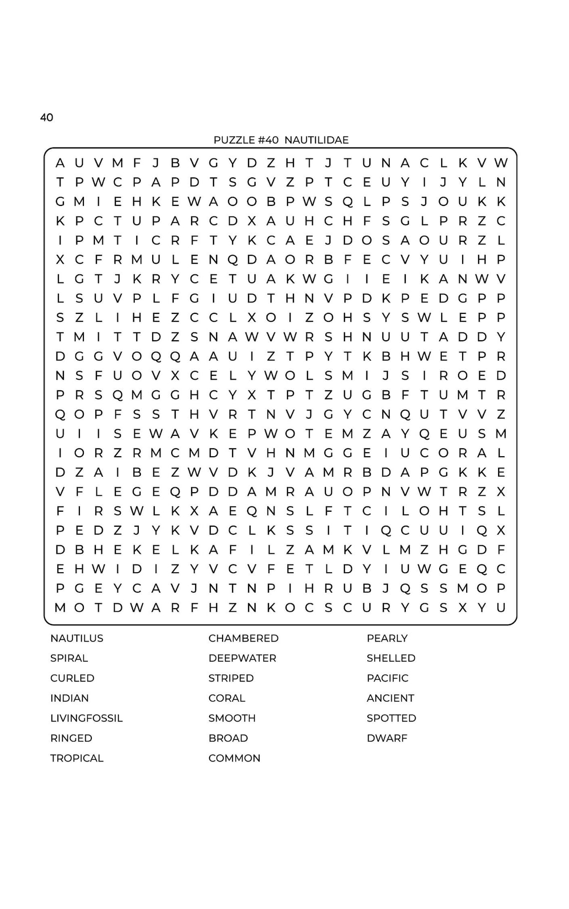 Adult Word Search Puzzle Book, Nature Themes, 100 Printable Puzzles ...
