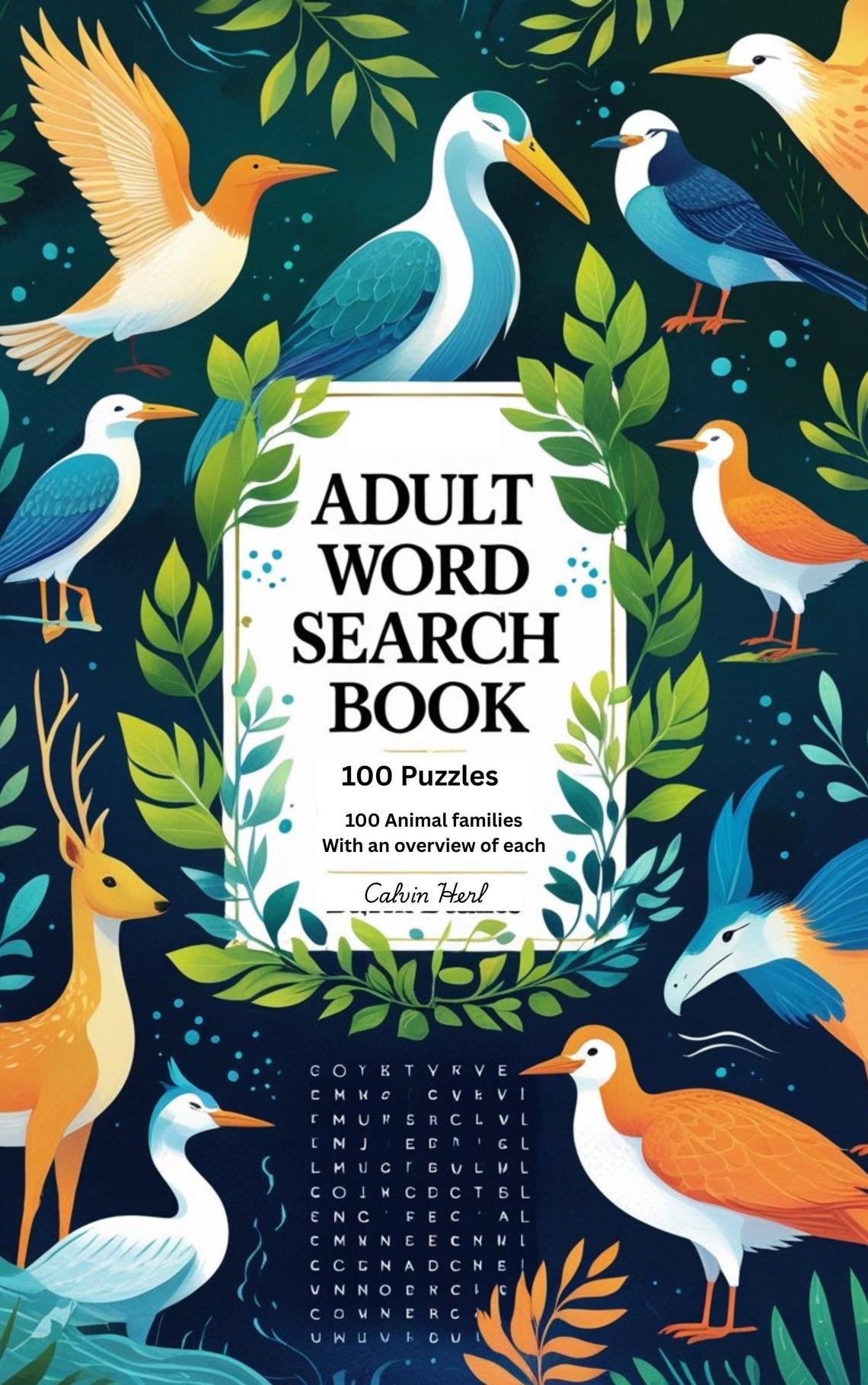 Adult Word Search Puzzle Book, Nature Themes, 100 Printable Puzzles ...