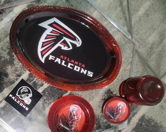 Falcons Tray Set - Etsy