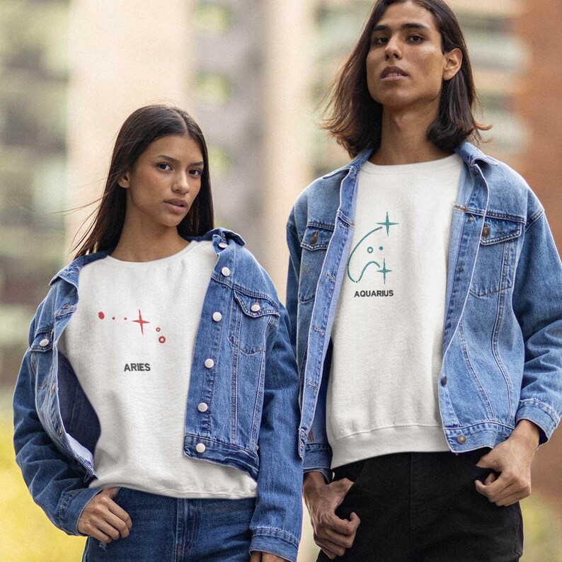 Zodiac Signs Embroidery Design. Astrology Embroidery Design Aquarius ...