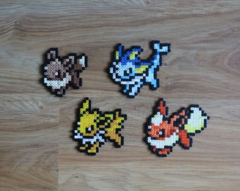 Pokemon Abra Kadabra & Alakazam Perler Beads Hama Beads - Etsy