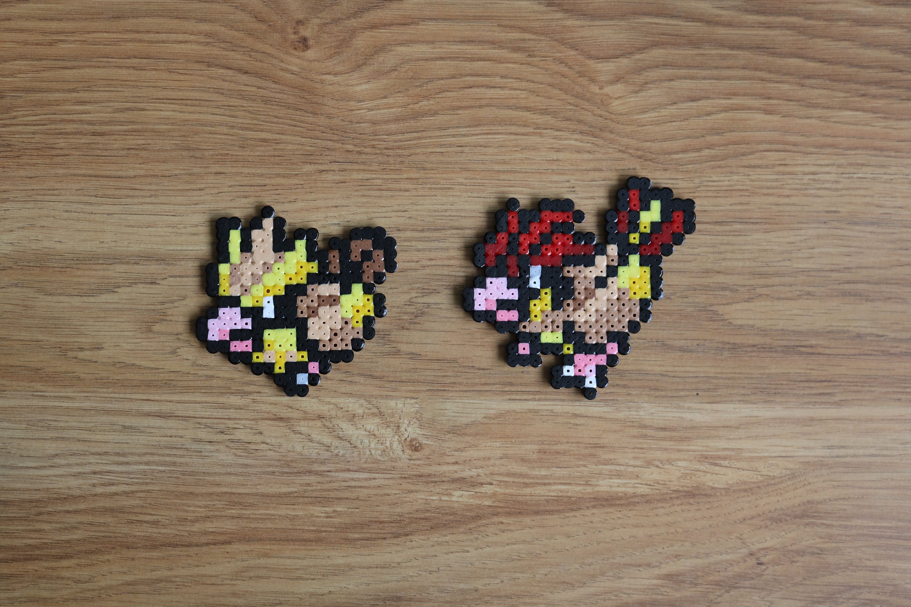 Pokemon Pidgey, Pidgeotto, & Pidgeot Perler Beads Hama Beads - Etsy